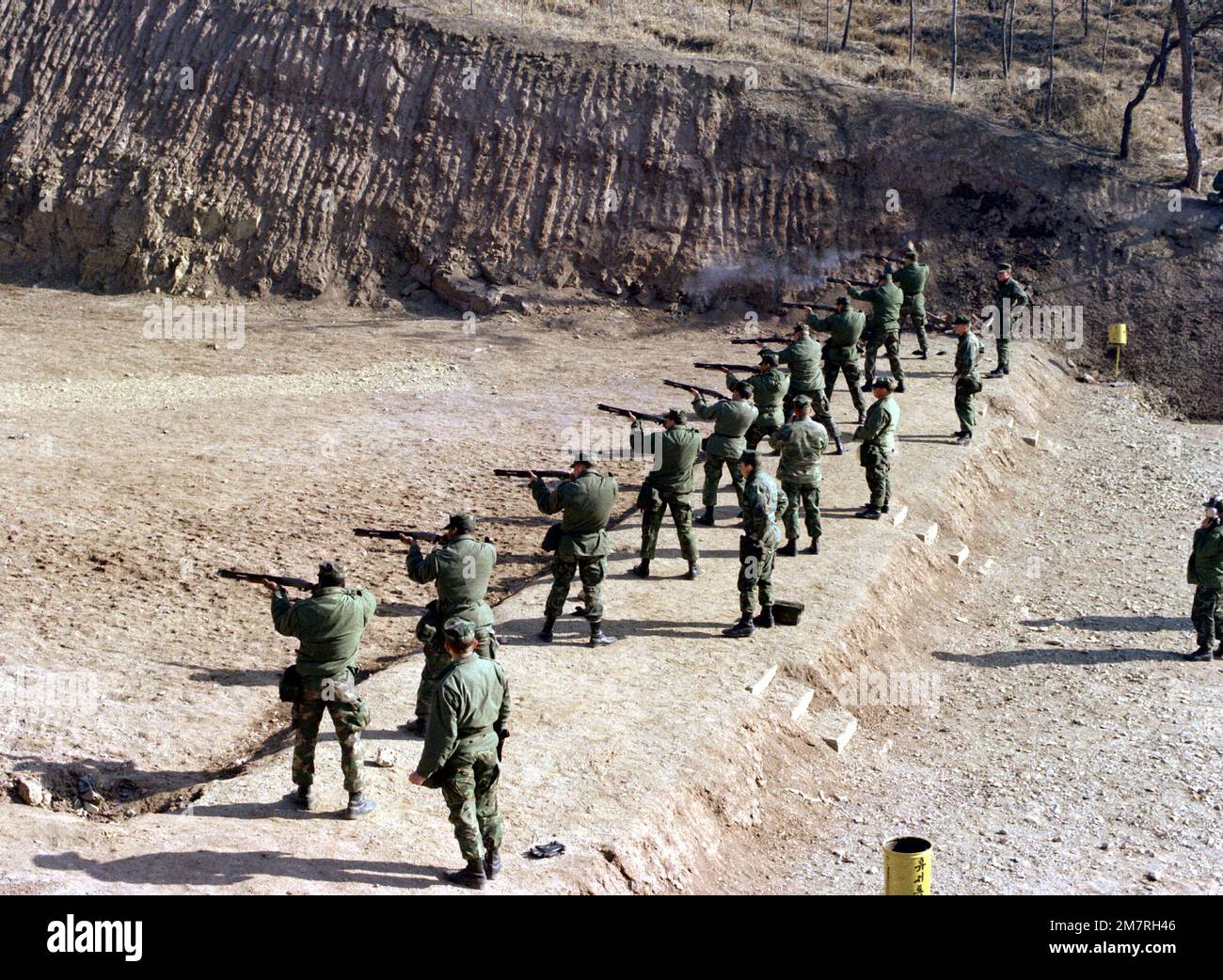 Marine Corps personnel from Marine Aircraft Group 12 (MAG-12) practice ...