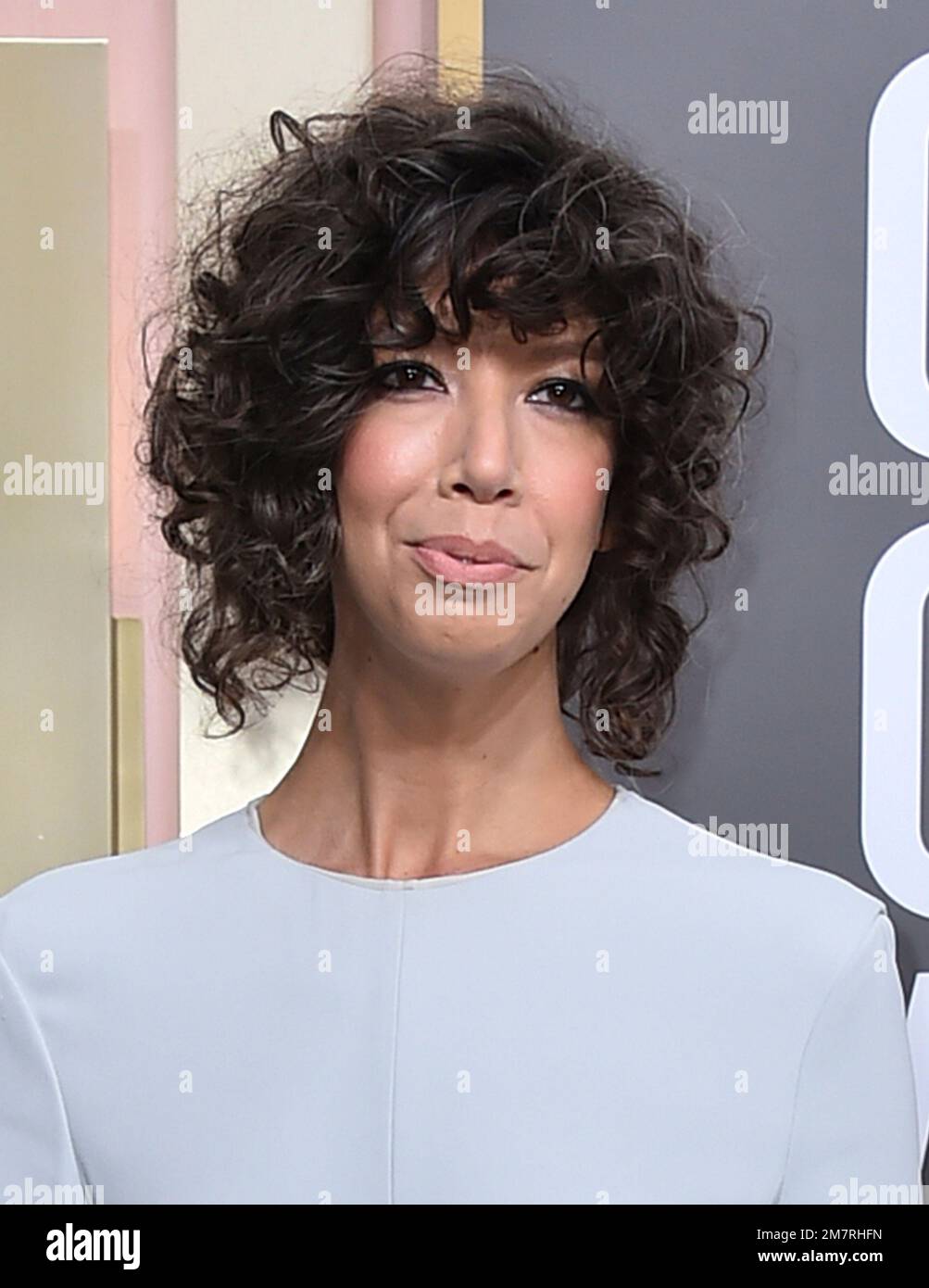 Elisabeth Holm arrives at the 80th annual Golden Globe Awards at the ...