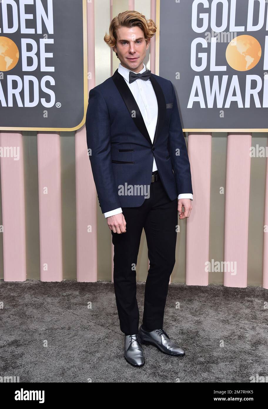 Daniel Marc Dreifuss arrives at the 80th annual Golden Globe Awards at ...
