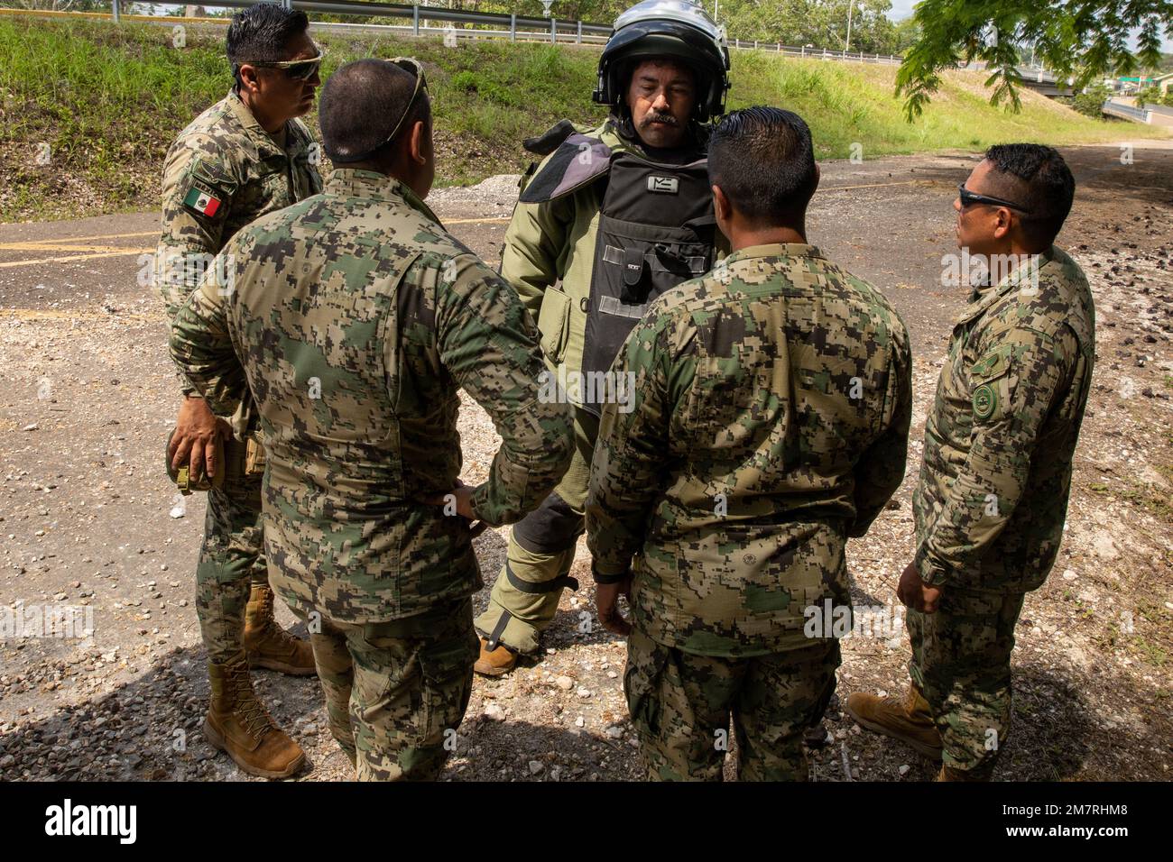 Mexican naval infantry corps hi-res stock photography and images - Alamy