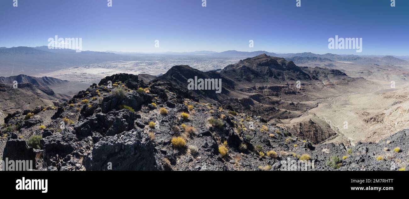 panorama from the summit of the Last Chance Range High Point ...