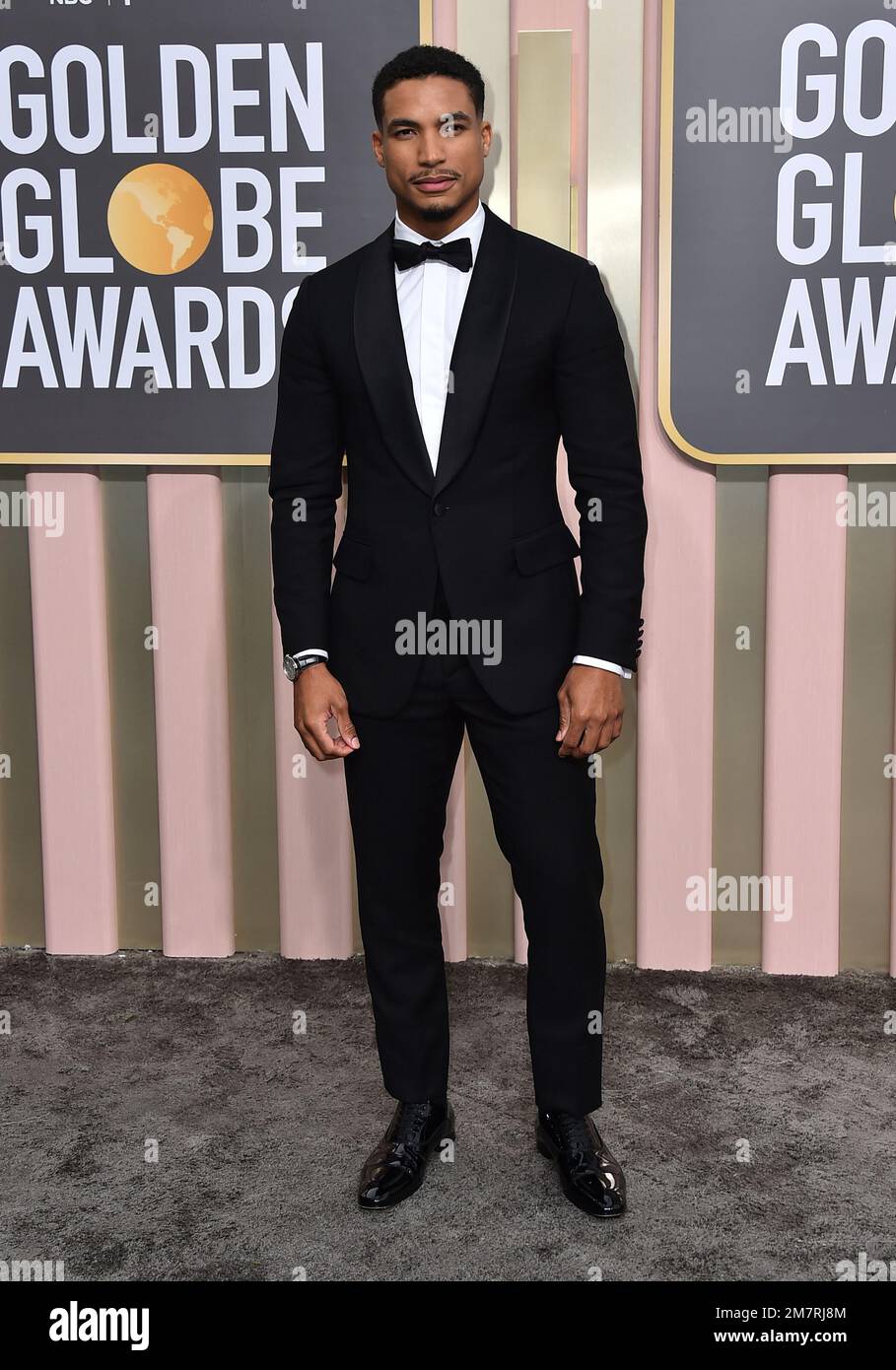 Greg Tarzan Davis arrives at the 80th annual Golden Globe Awards at the ...