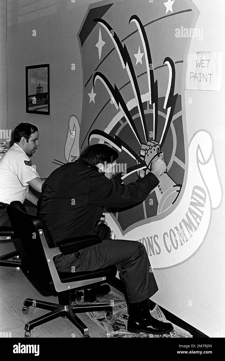 SSGT Allen White and CPT David Setzer, 1946th Communications Squadron ...