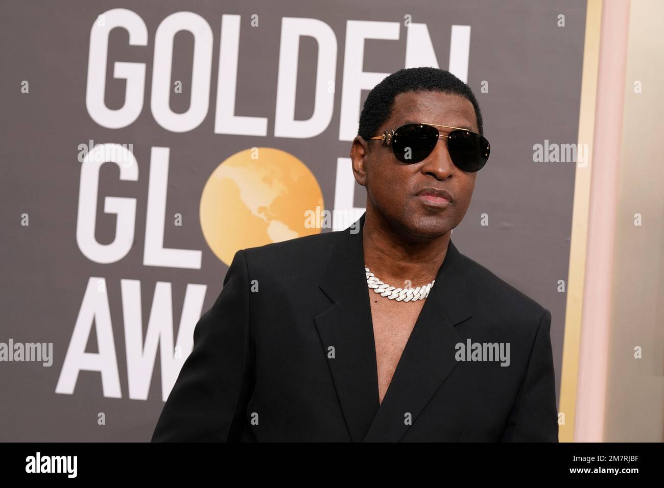 Babyface arrives at the 80th annual Golden Globe Awards at the Beverly ...