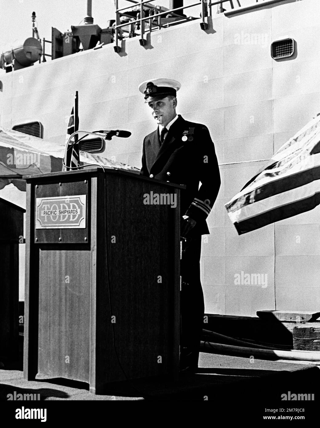 LCDR R. A. Christie, executive officer of the Australian frigate HMAS ...