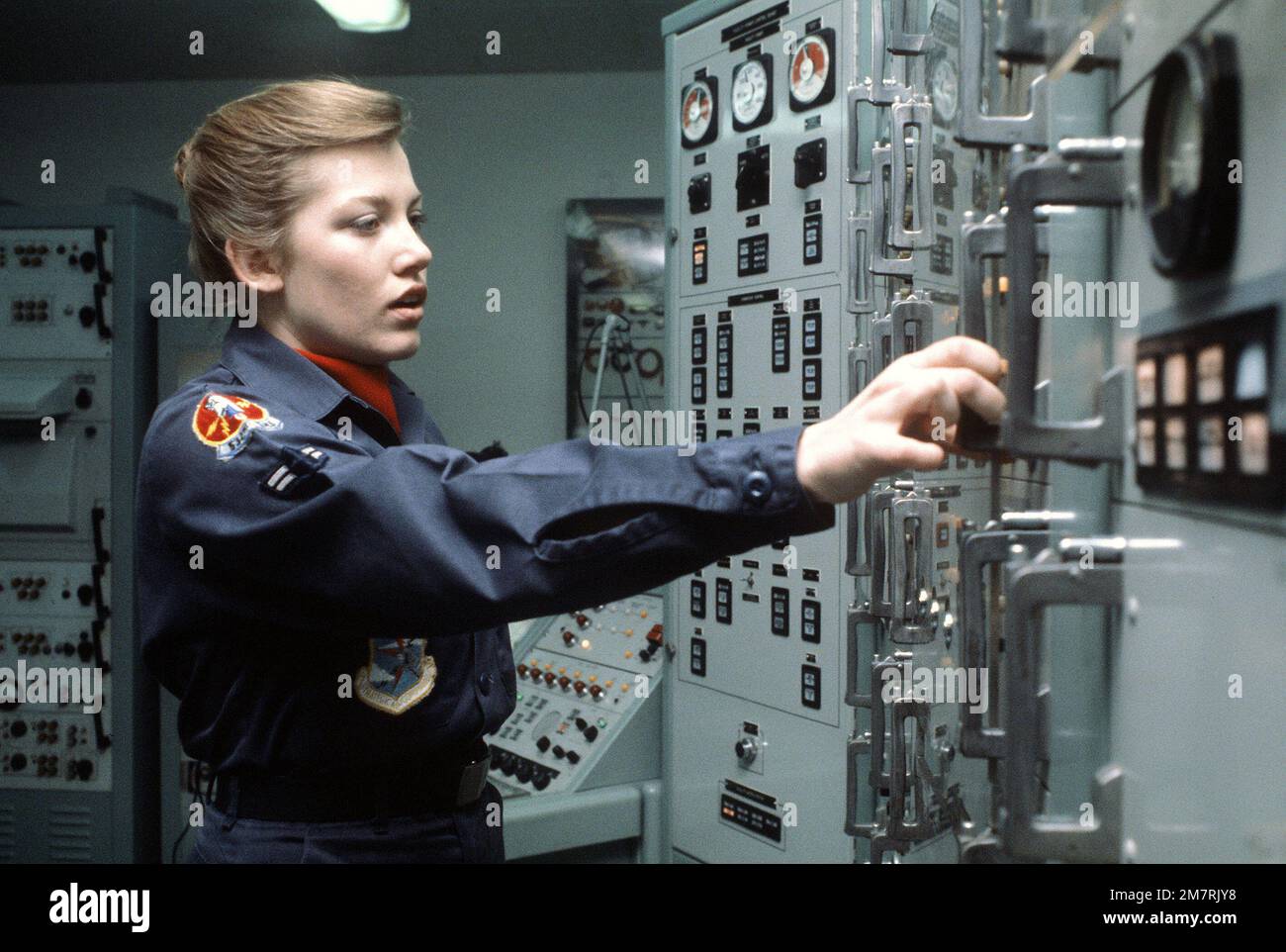 AIRMAN 1ST Class Jane B. Hoapili, Titan ballistic missile analyst ...