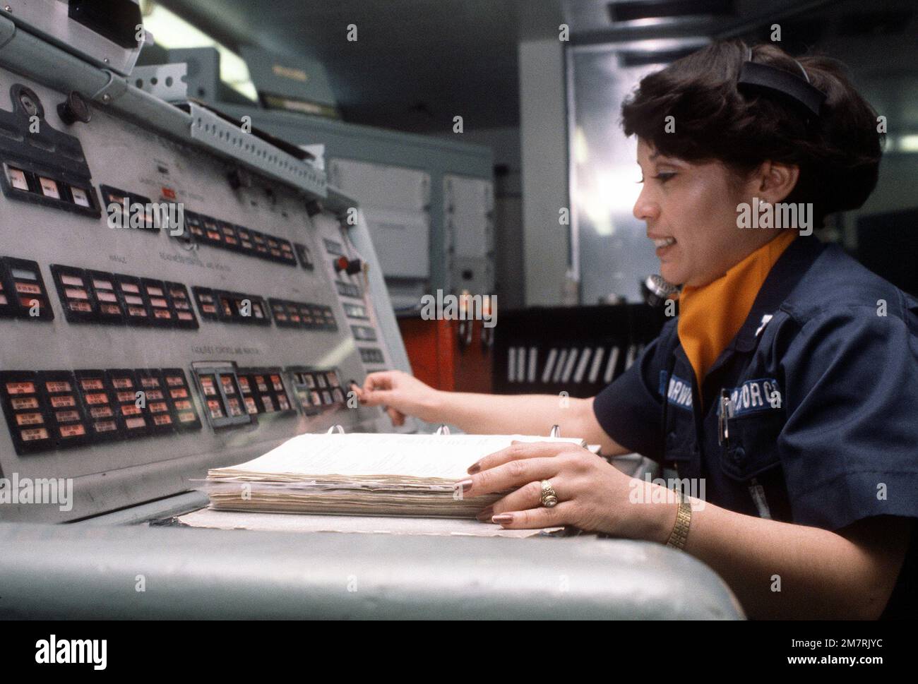 CAPT. Kai Lee Norwood, Titan missile combat crew commander, performs ...