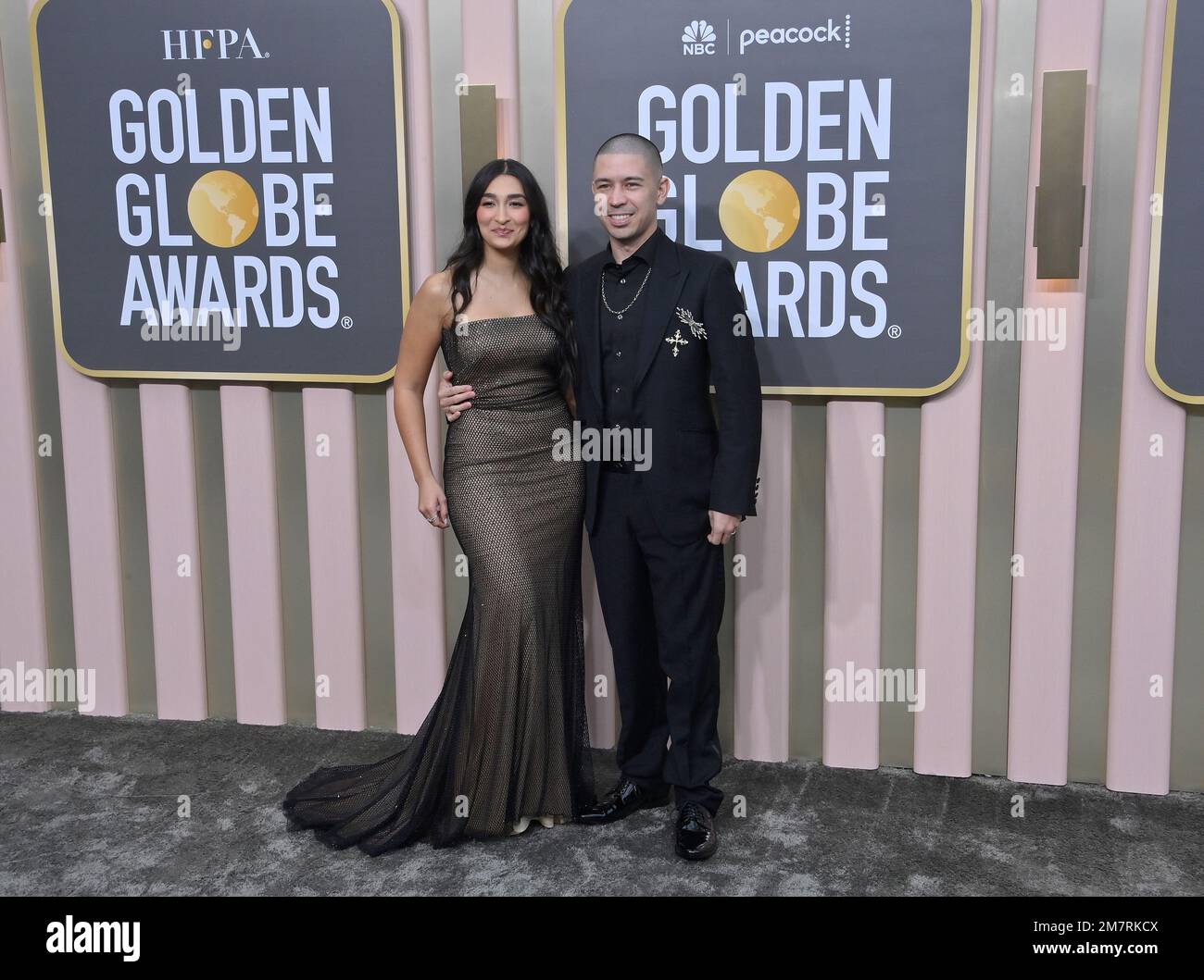 Beverly Hills, United States. 10th Jan, 2023. (L-R) Aleena Miller and ...