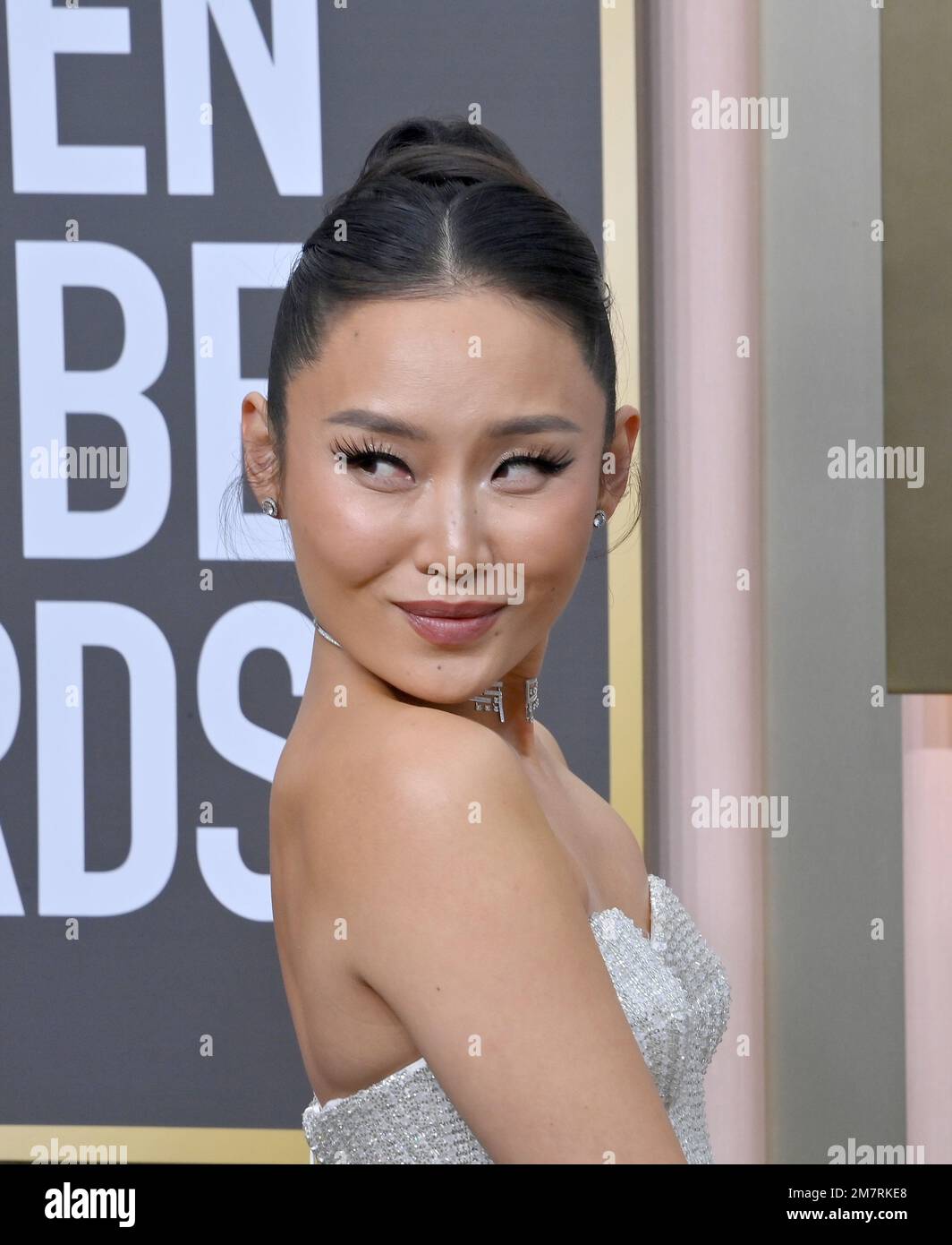 Beverly Hills, United States. 10th Jan, 2023. Li Jun Li arrives for the ...