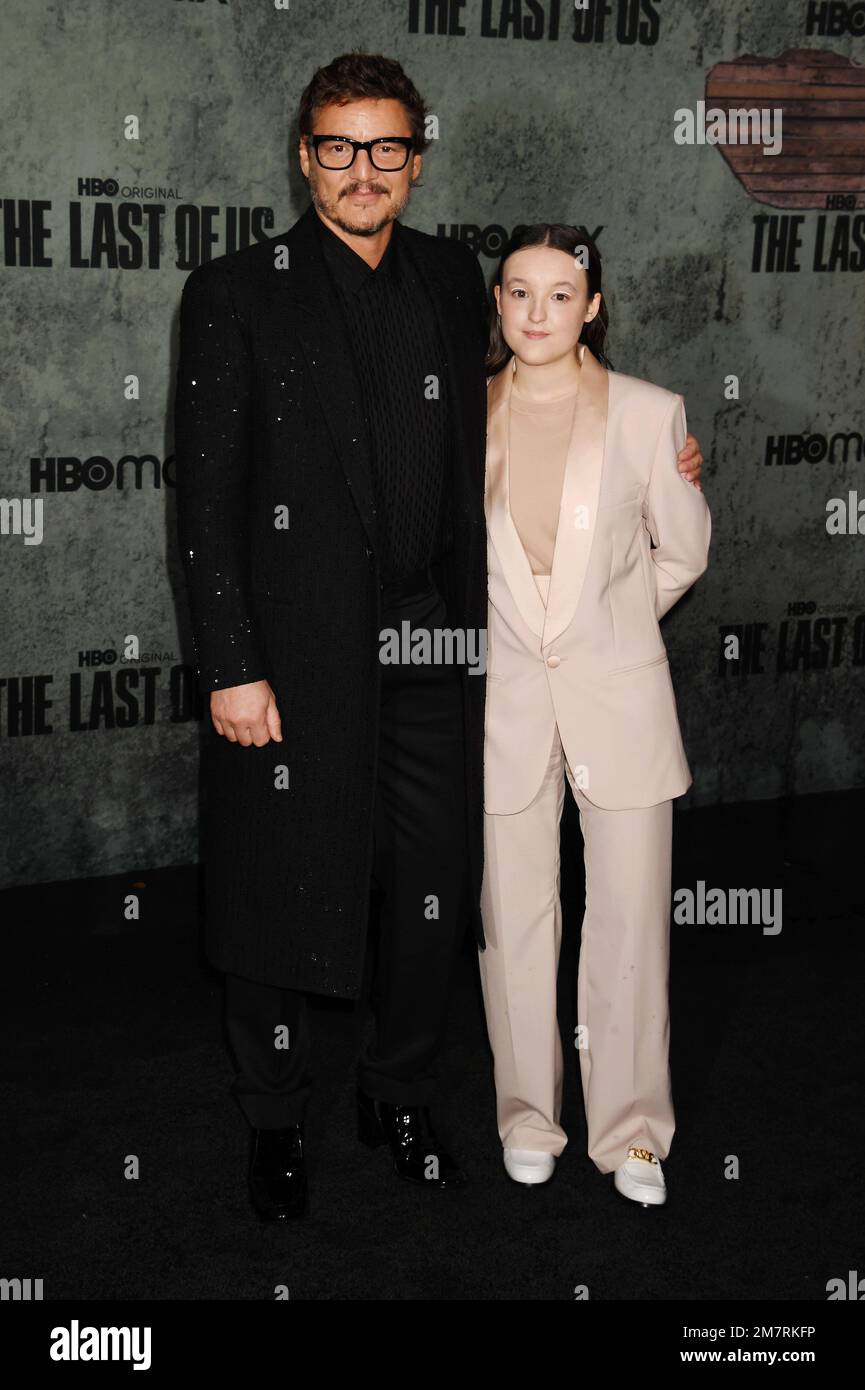 Bella ramsey pedro pascal hi-res stock photography and images - Alamy