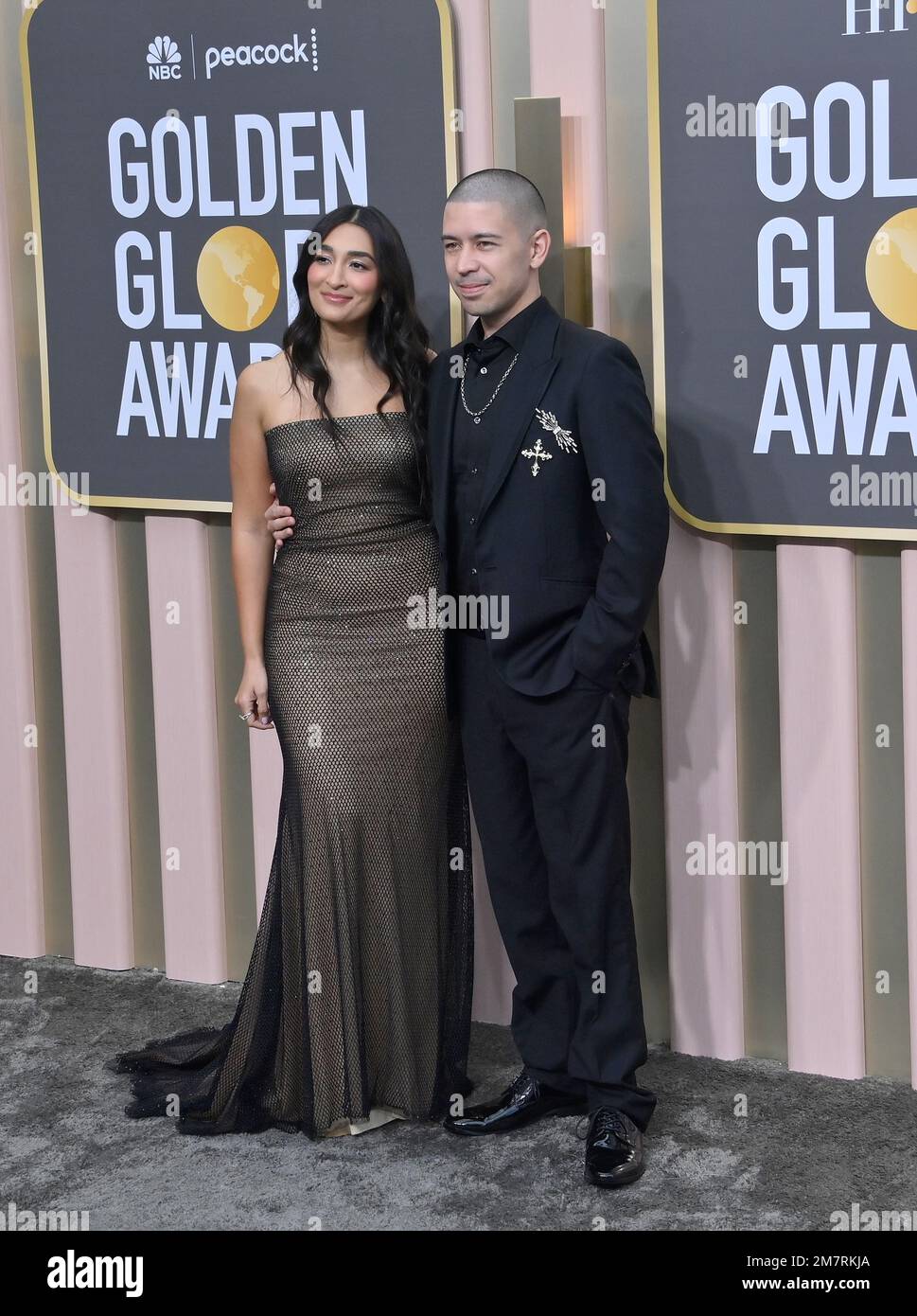 Beverly Hills, United States. 10th Jan, 2023. (L-R) Aleena Miller and ...