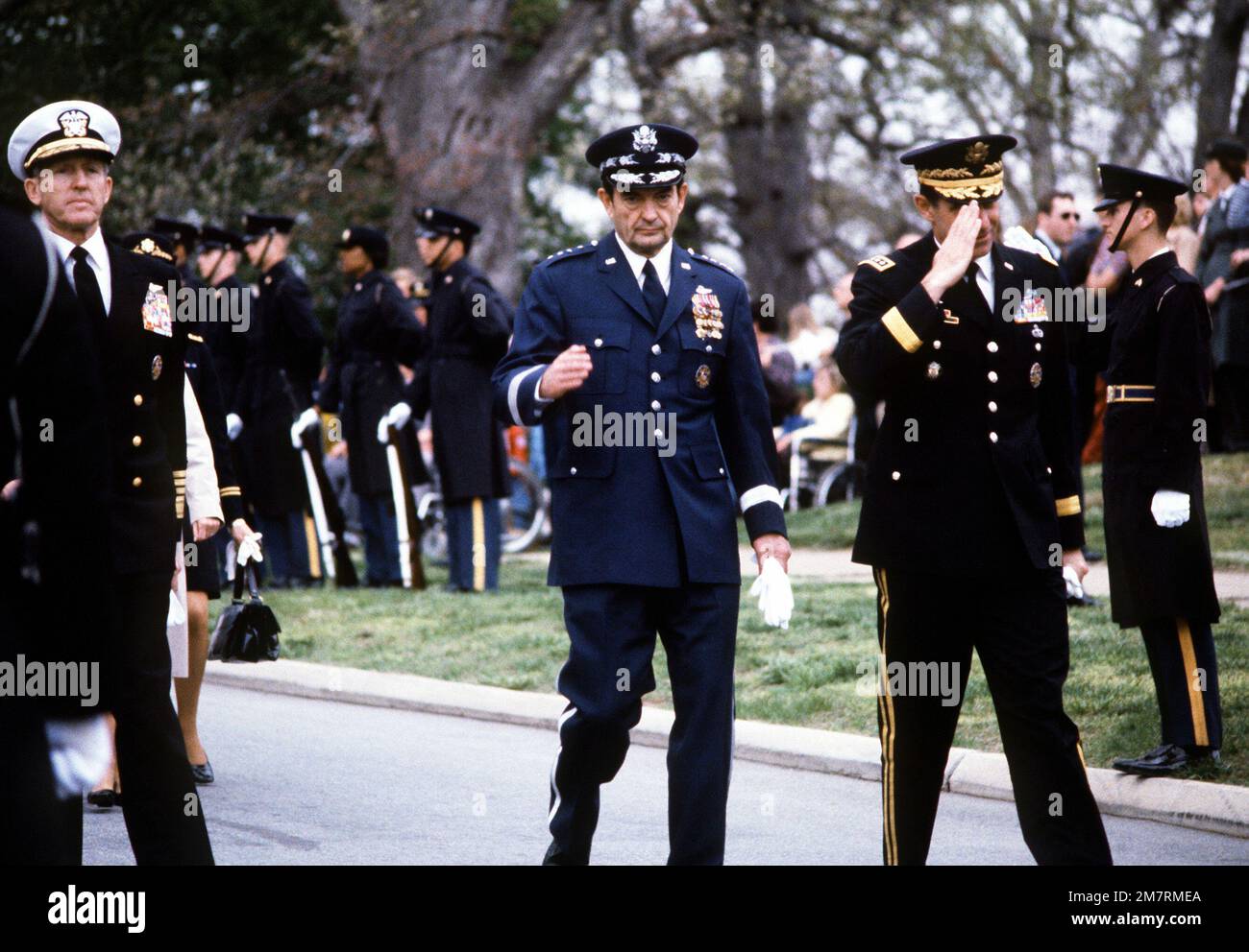 Chairman of the Joint Chiefs of STAFF GEN David C. Jones and other ...