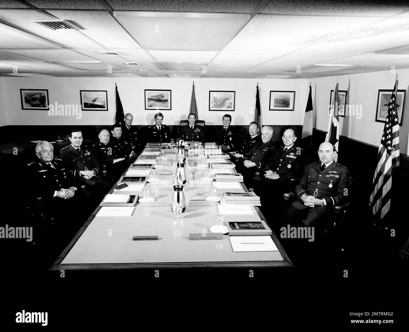 Group photo of Allied Air Forces Central Europe (AAFCE) commanders ...