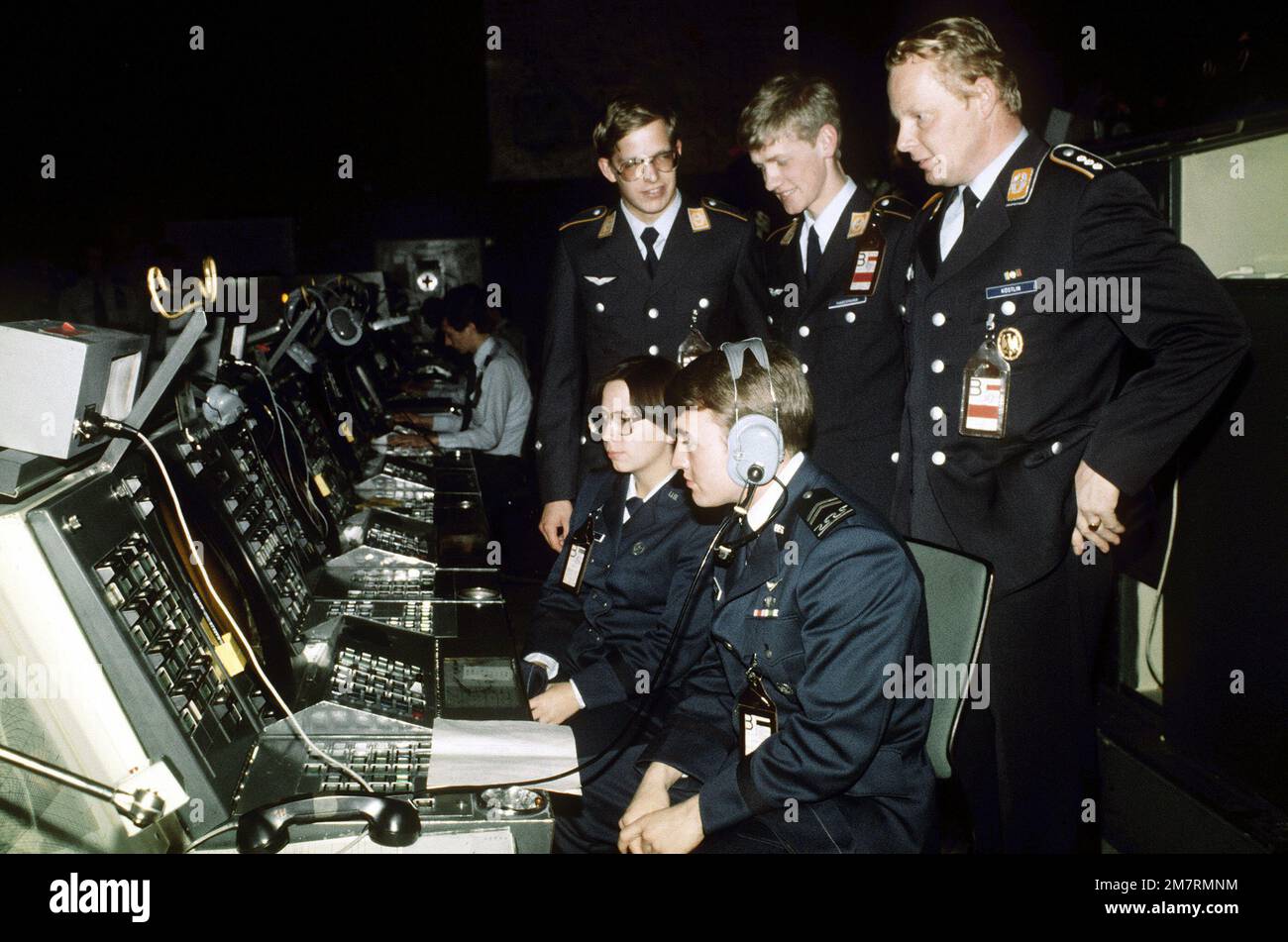 U.S. Air Force Academy cadets, guided by German Air Force Academy ...