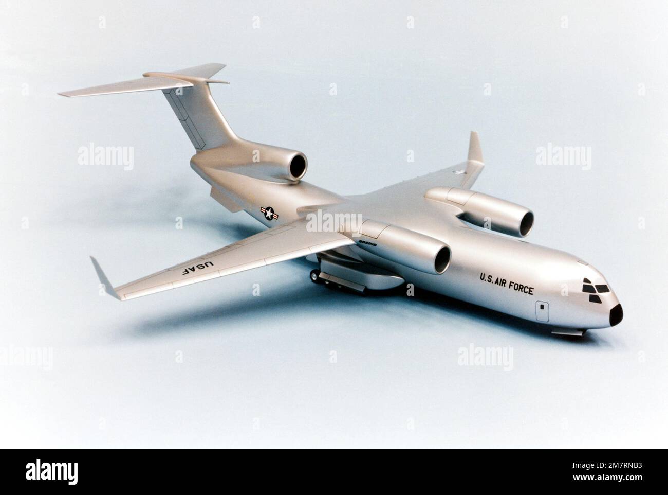 An artist's concept of a proposed cargo experimental aircraft design ...