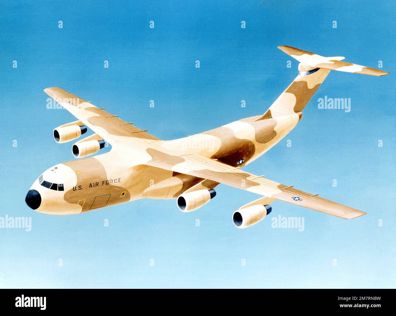 An artist's concept of the proposed cargo experimental aircraft design ...