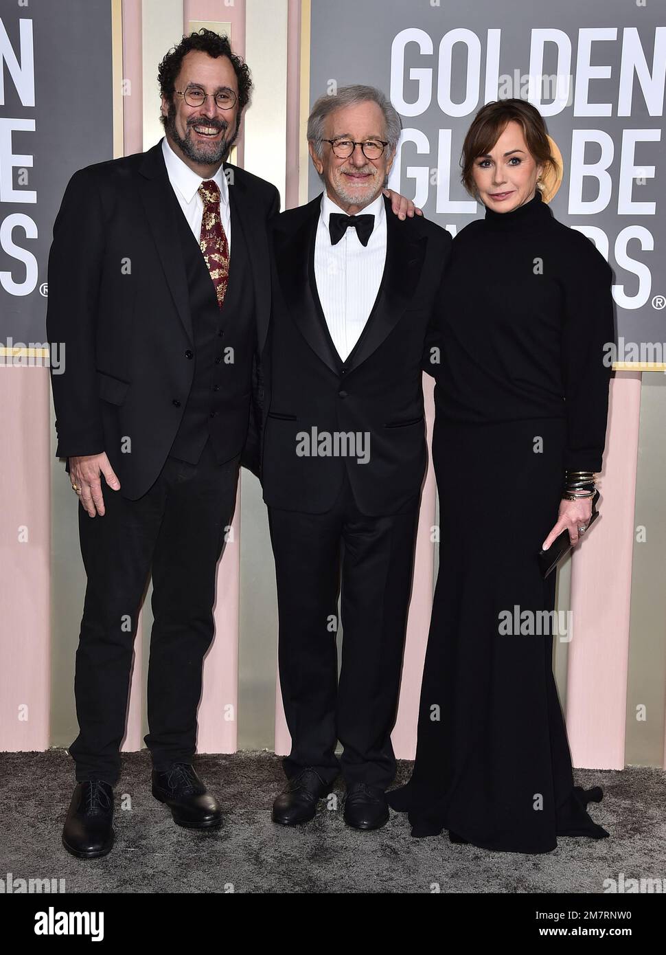 Tony Kushner, from left, Steven Spielberg and Kristie Macosko Krieger ...