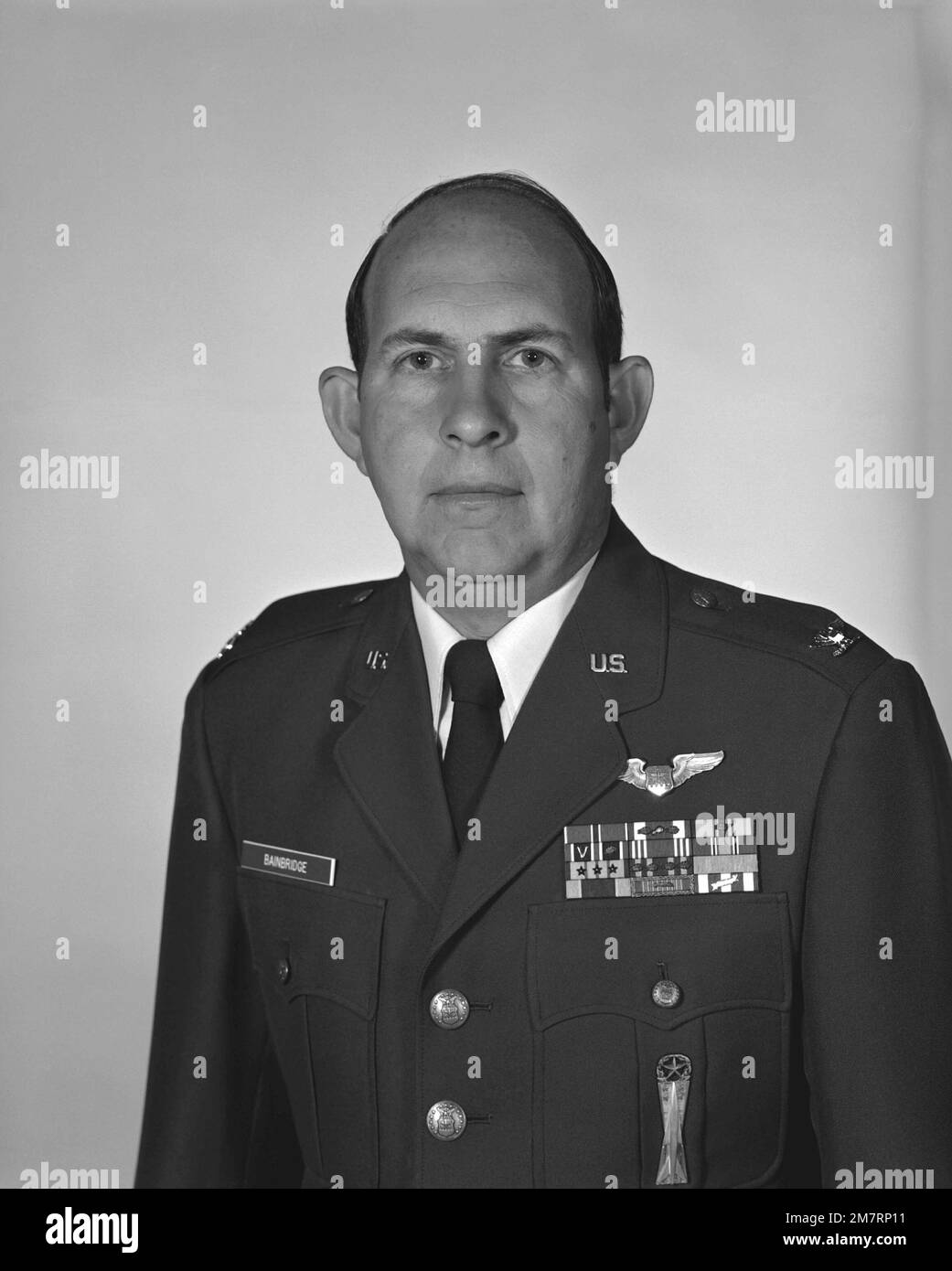 COL Thomas A. Bainbridge, USAF (uncovered). Country: Unknown Stock ...