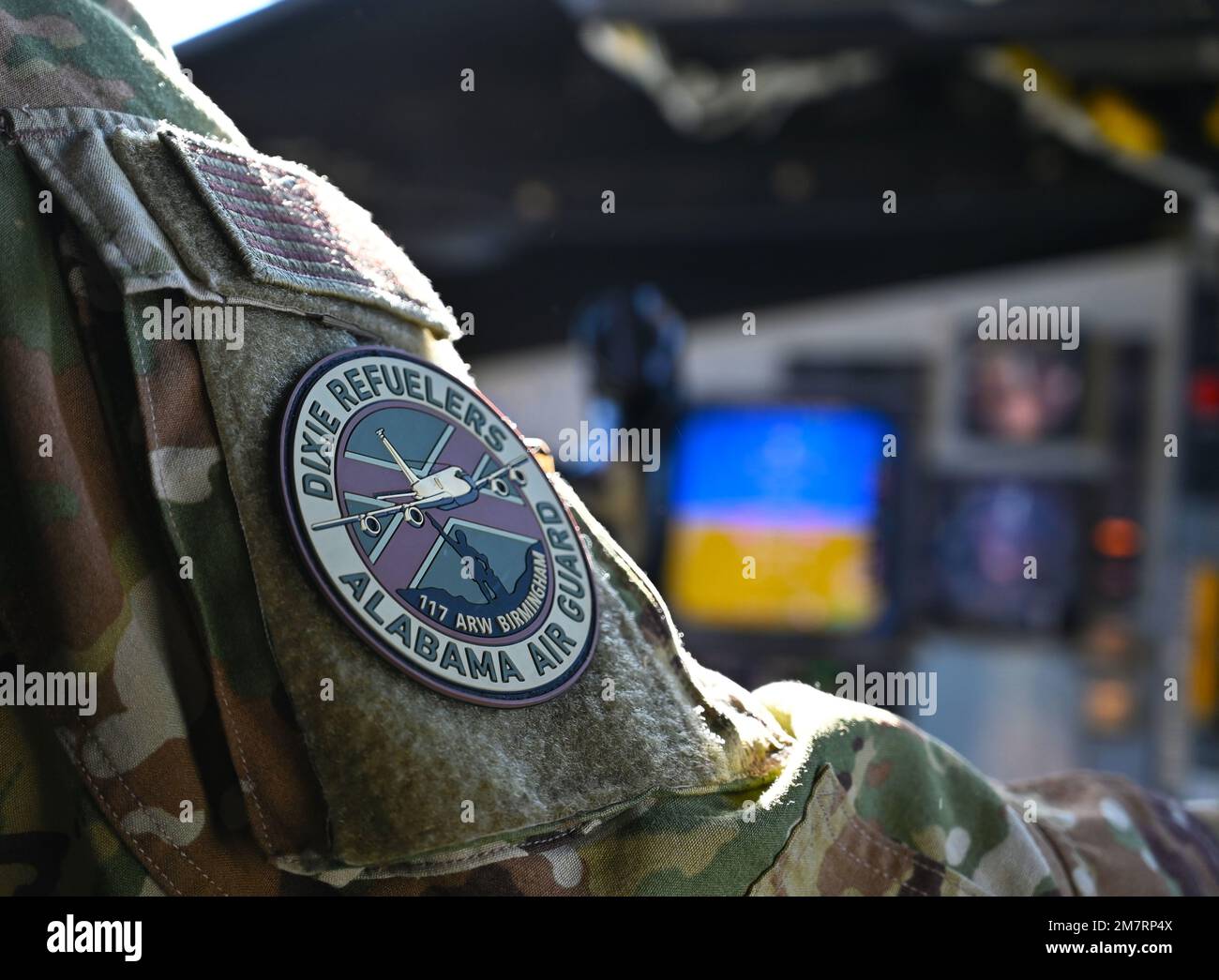 U.S. Air Force Maj. Brian Kinner, a KC-135R Stratotanker pilot for the ...