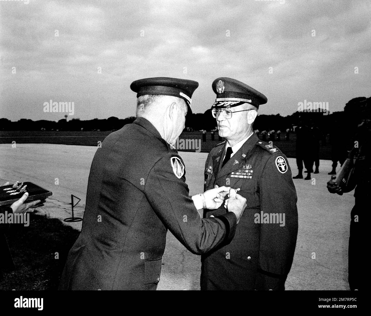 COL Homer B. Moran is awarded the Legion of Merit upon his retirement ...