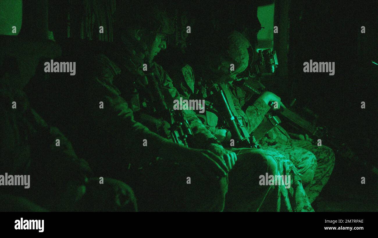 U.S. Marines with 2nd Radio Battalion, II Marine Expeditionary Force ...