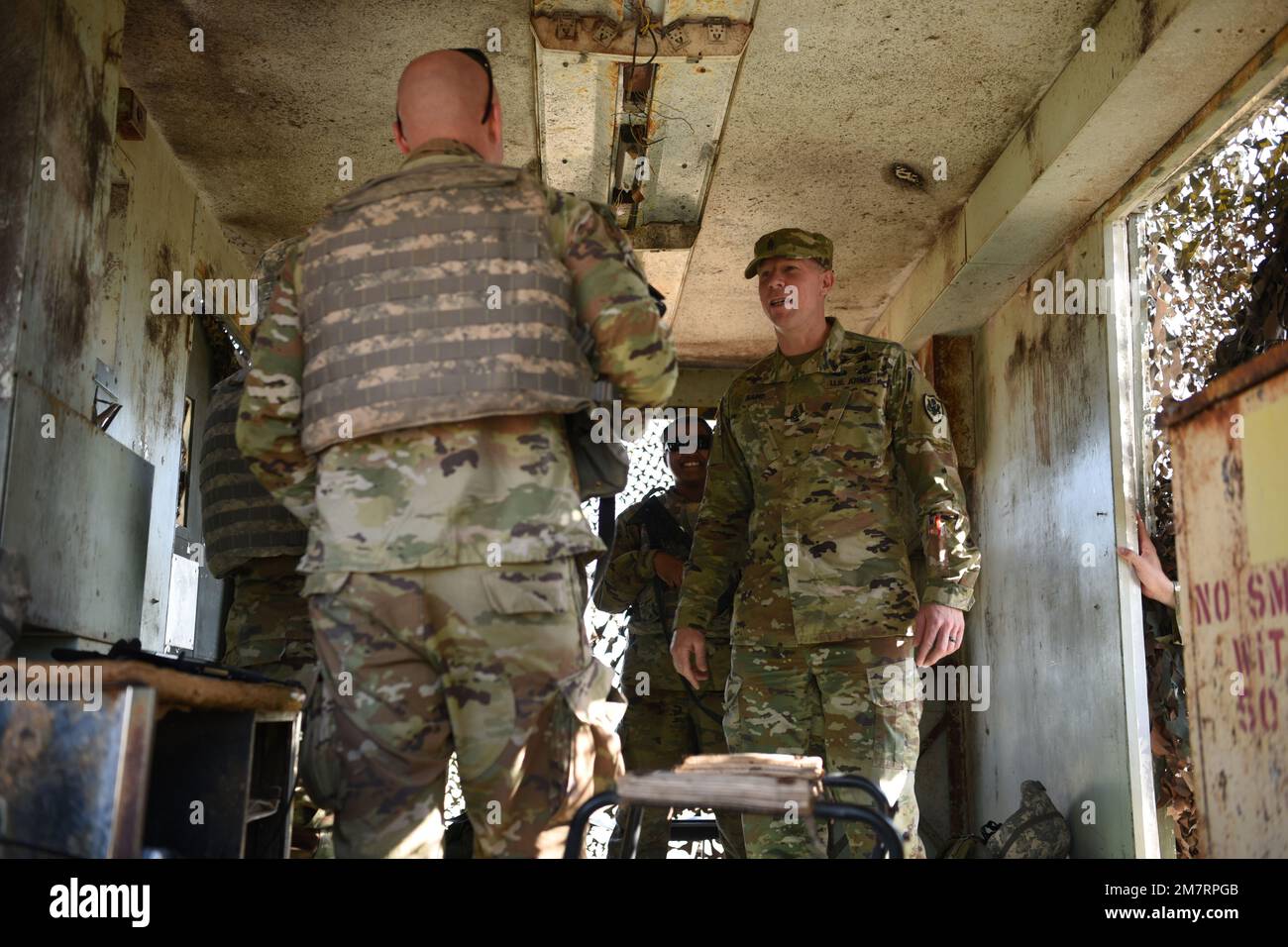 U.S. Army Command Sgt. Maj. Thomas Baird, National Geospatial ...