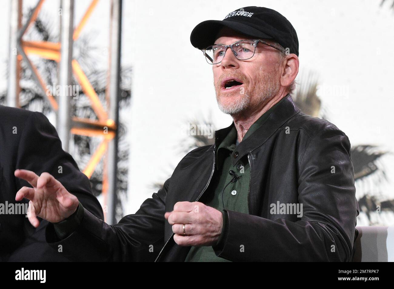 Ron Howard participates in the MGM + "Murf the Surf" panel during the ...