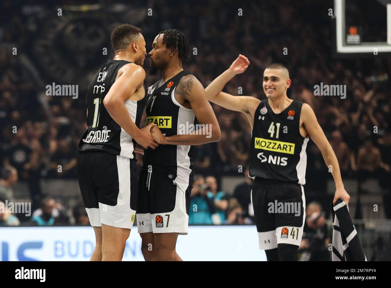 Belgrade, Serbia, 5 January 2023. Yam Madar of Partizan Mozzart Bet ...