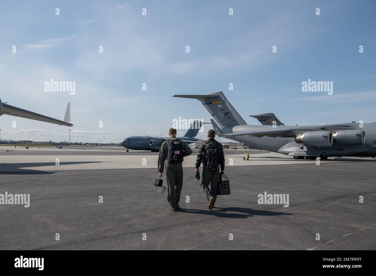 U.S. Air Force Tech. Sgt. Bryce Hackbarth, a 517th Airlift Squadron ...