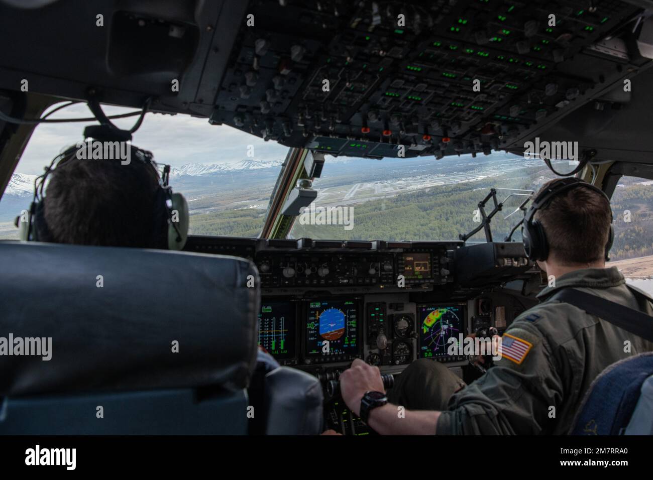 U.S. Air Force Maj. William Hock, a 354th Operations Group, Detachment ...