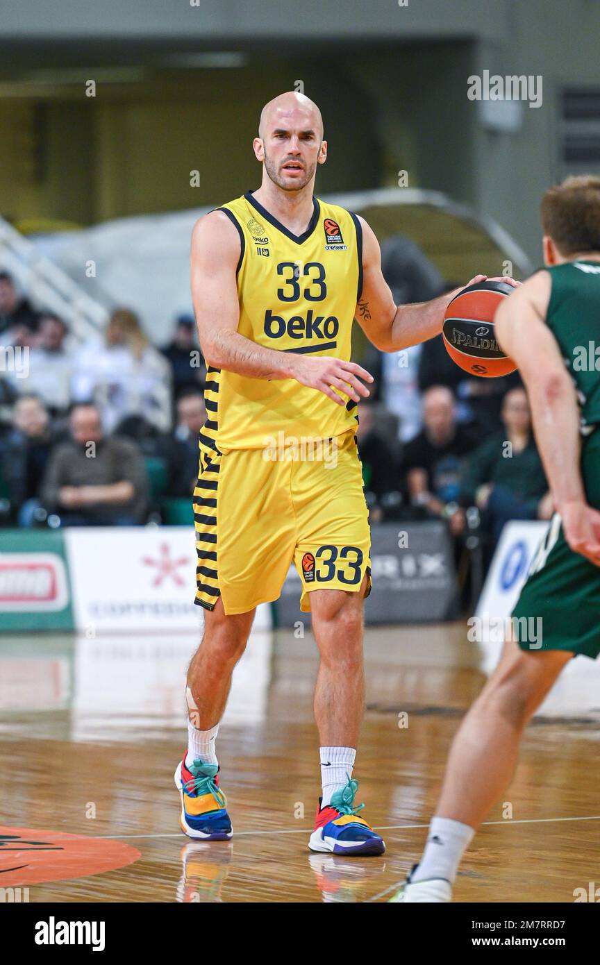 33 NICK CALATHES of Fenerbahce Beko Istanbul during the Euroleague ...