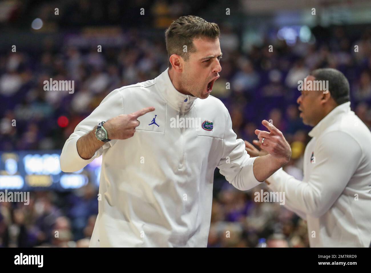 Baton Rouge, LA, USA. 10th Jan, 2023. Florida Head Coach Todd Golden ...