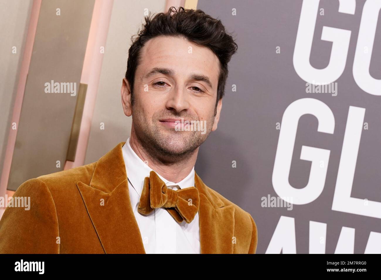 Justin Hurwitz arrives at the 80th annual Golden Globe Awards at the ...