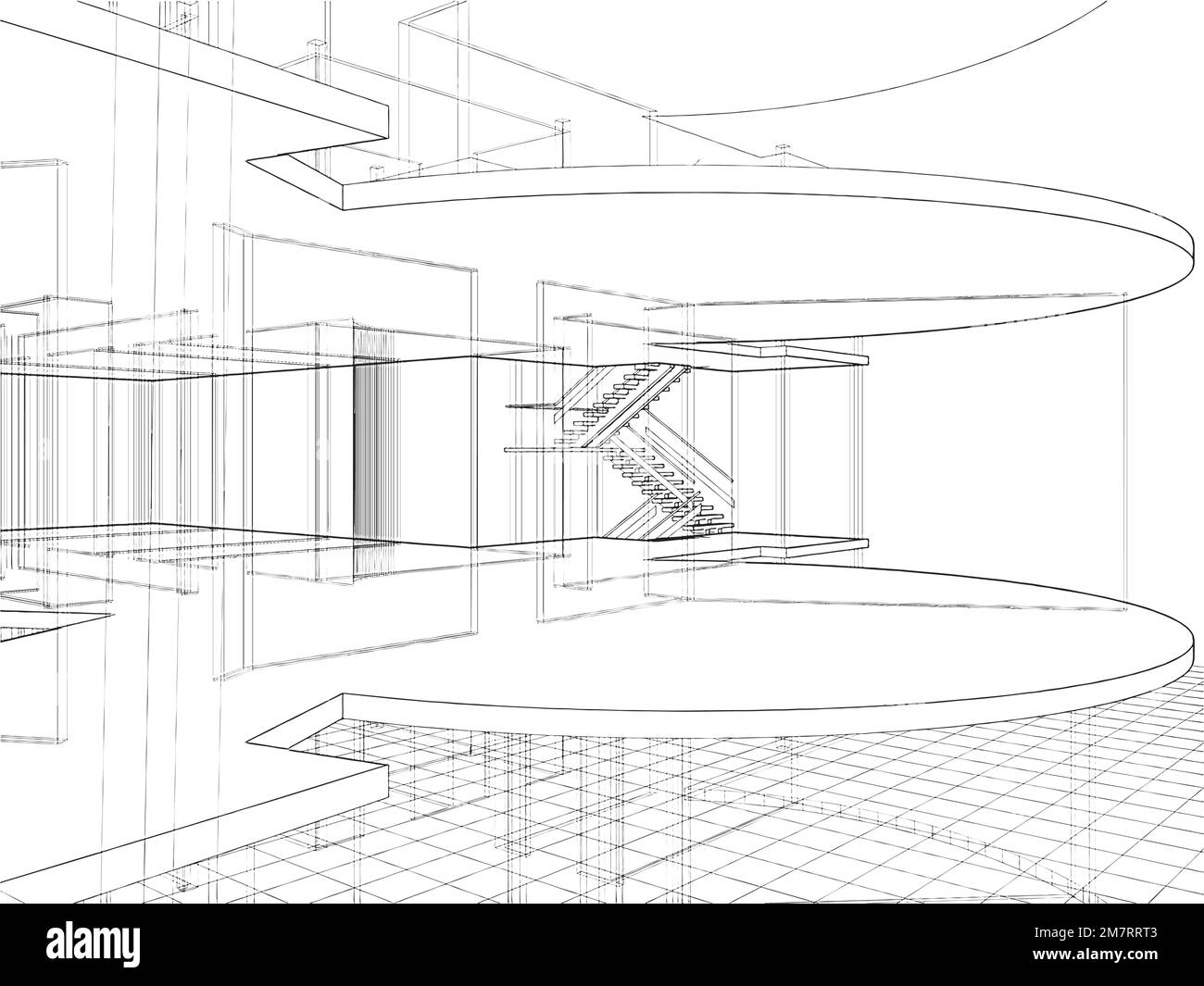 Abstract Constructions Structure Vector Stock Vector Image & Art - Alamy