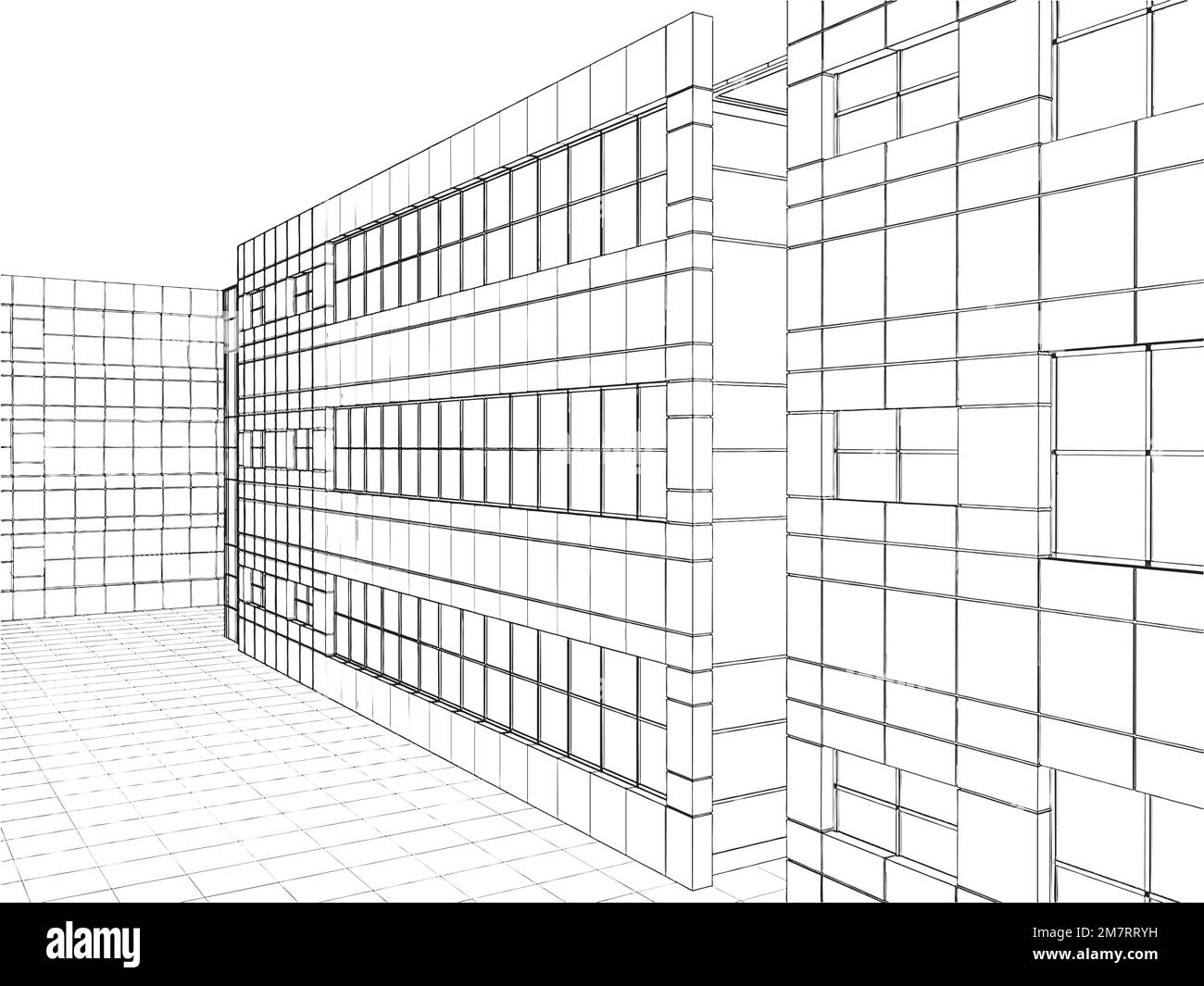 Abstract Constructions Structure Vector Stock Vector Image & Art - Alamy