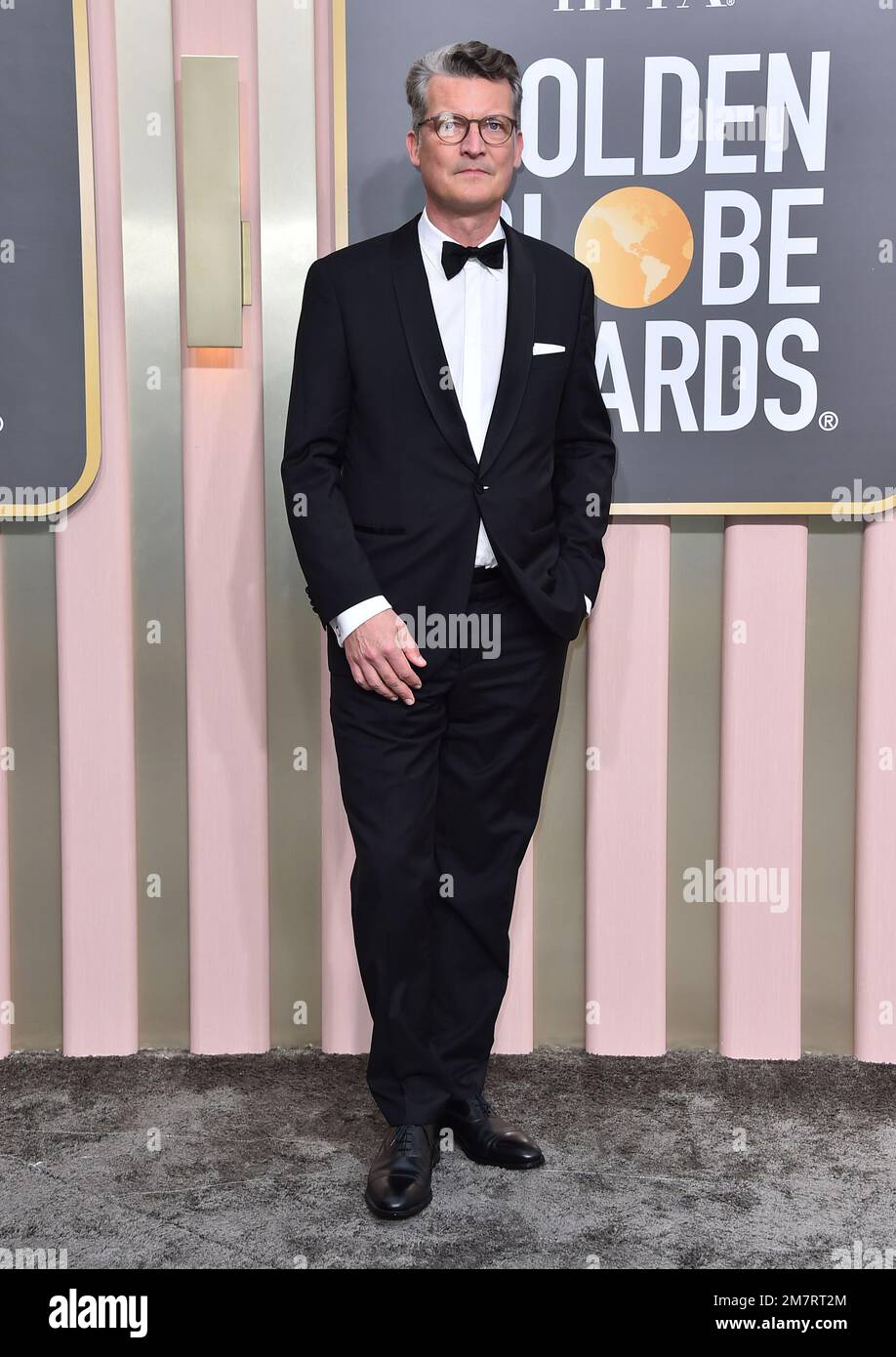 Malte Grunert arrives at the 80th annual Golden Globe Awards at the ...