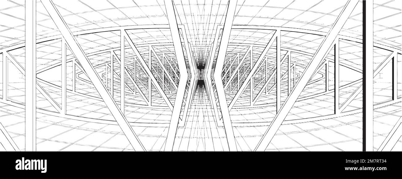 Abstract Constructions Structure Vector Stock Vector Image And Art Alamy