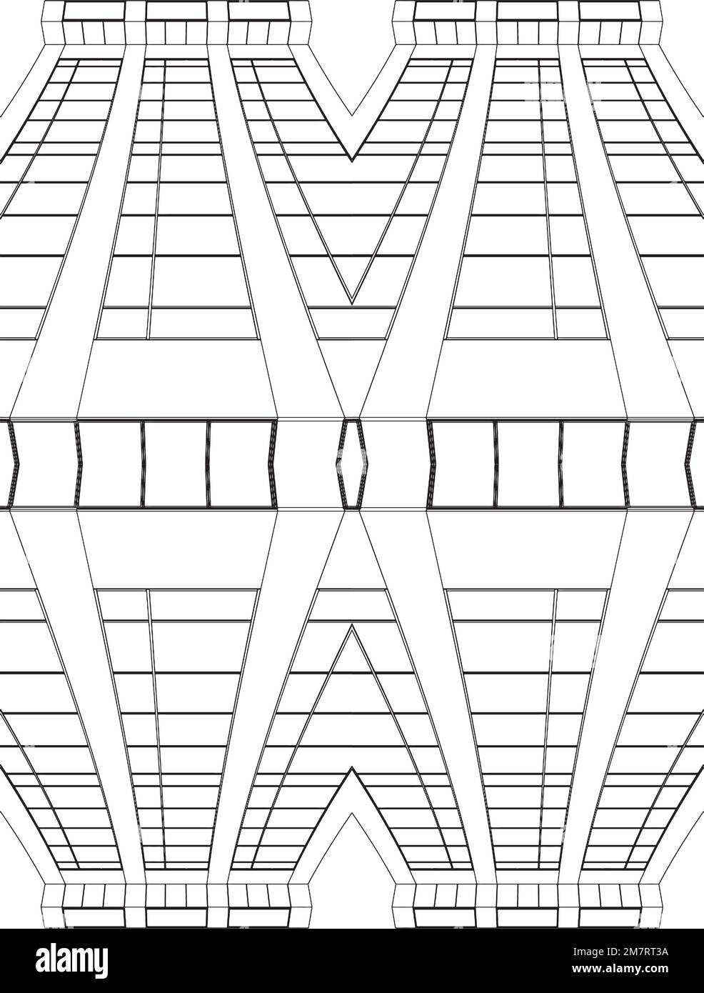 Abstract Constructions Structure Vector Stock Vector Image & Art - Alamy