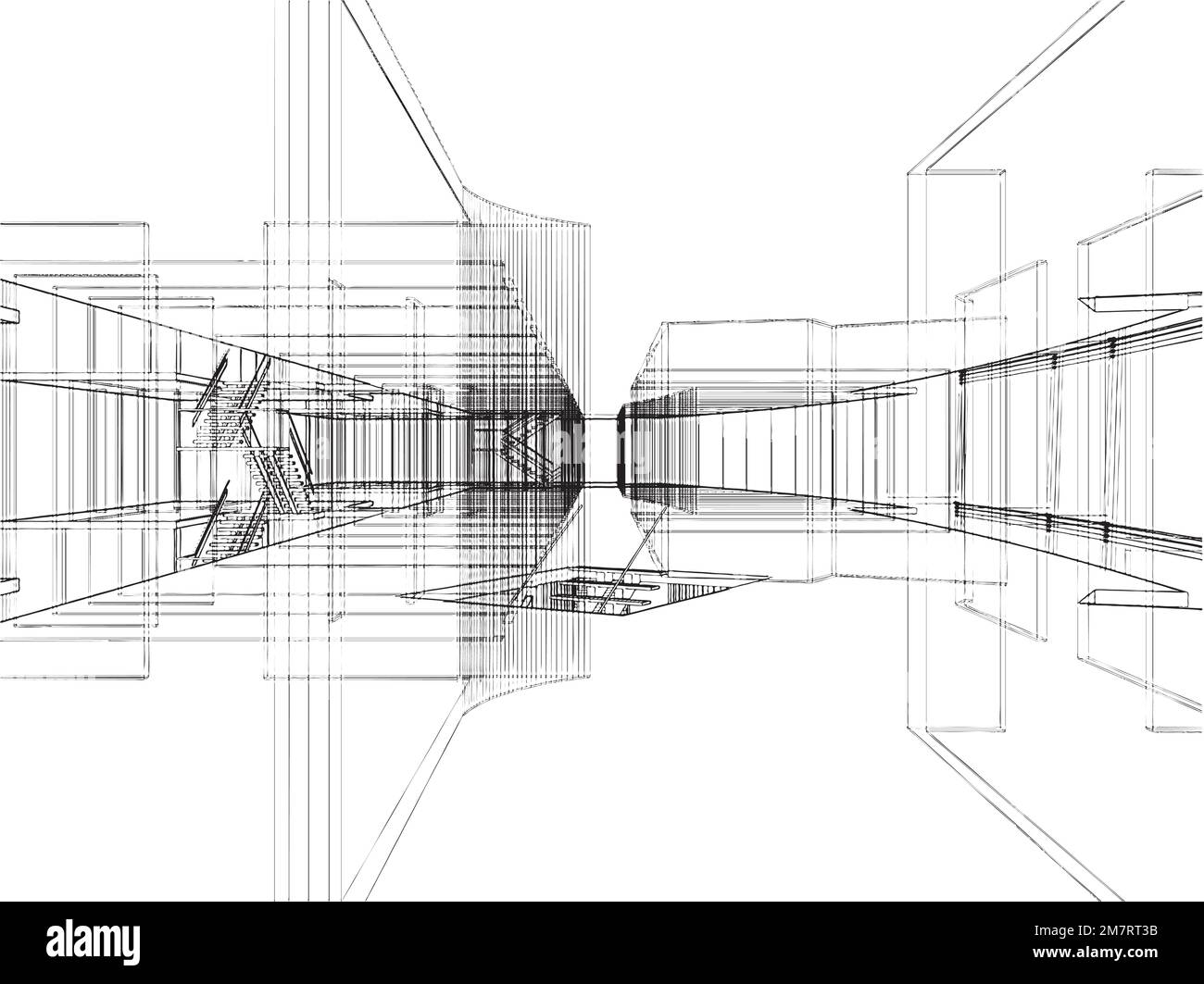 Abstract Constructions Structure Vector Stock Vector Image And Art Alamy