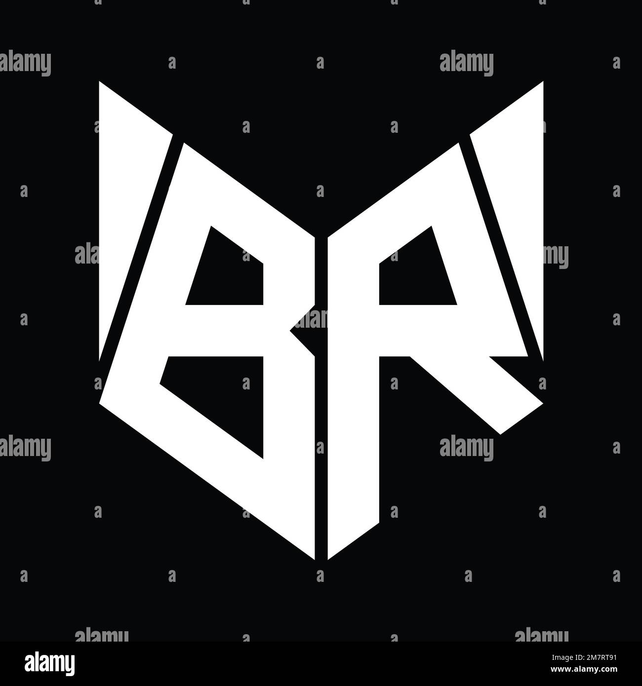 Br logo hi-res stock photography and images - Alamy