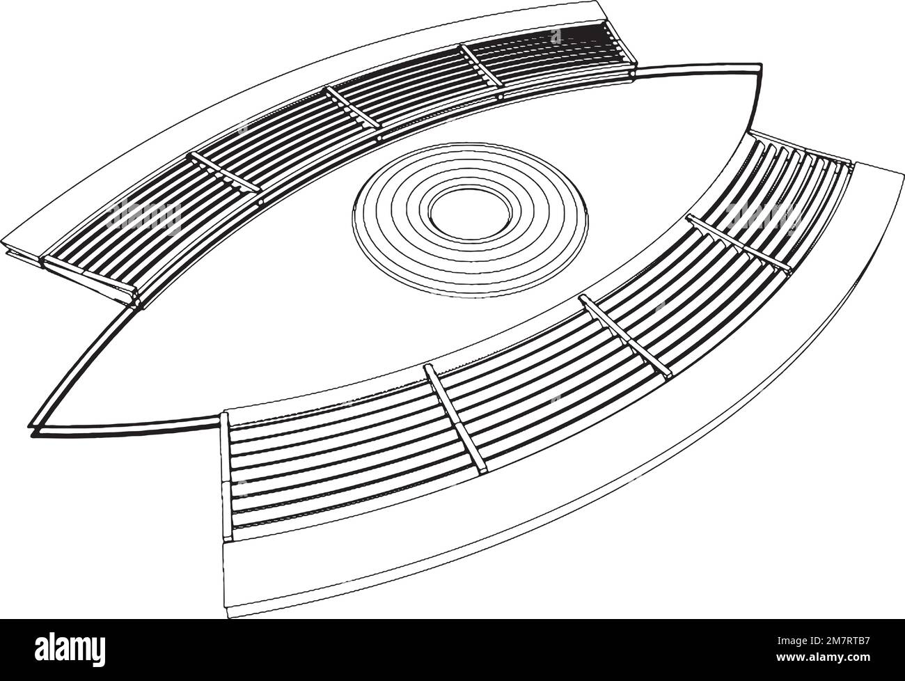 Abstract Construction Structure Eye Vector Stock Vector Image & Art - Alamy