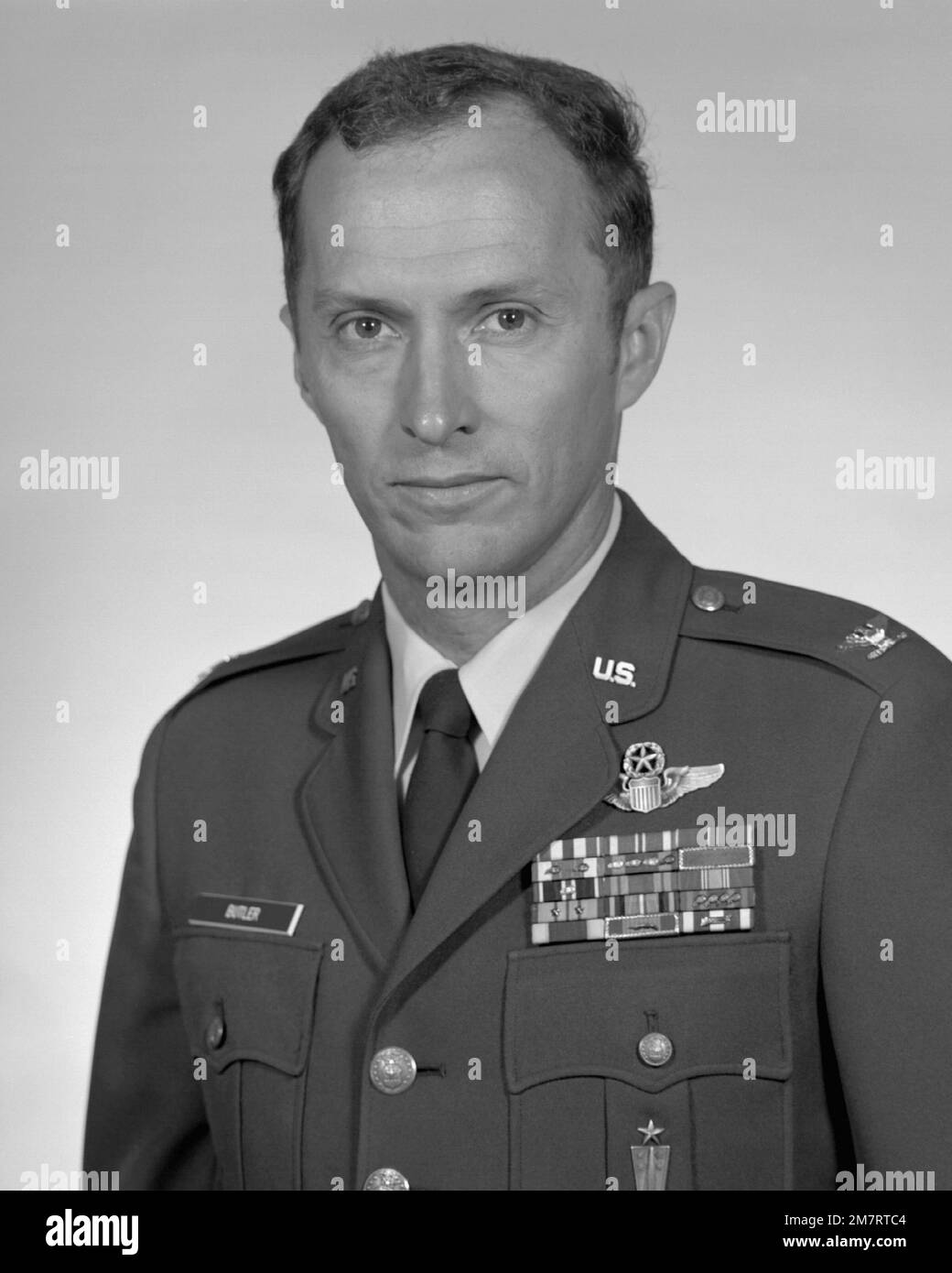 COL Jimmie H. Butler, USAF. Country: Unknown Stock Photo - Alamy