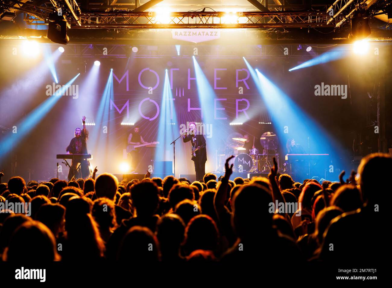 BARCELONA - DEC 1: Mother Mother (band) perform live on stage at ...