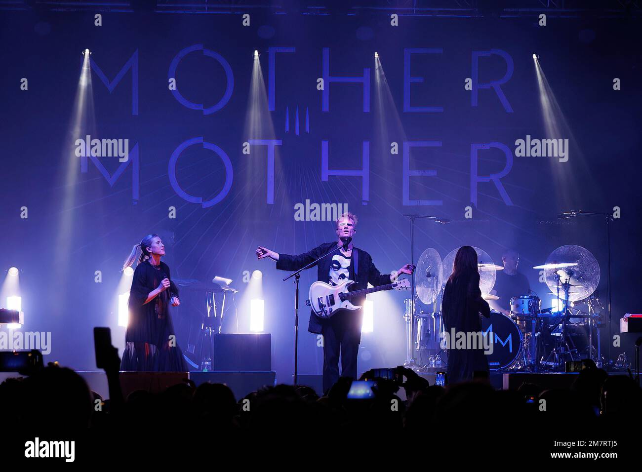 BARCELONA - DEC 1: Mother Mother (band) perform live on stage at ...