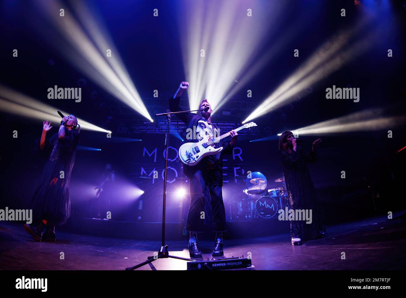 BARCELONA - DEC 1: Mother Mother (band) perform live on stage at ...