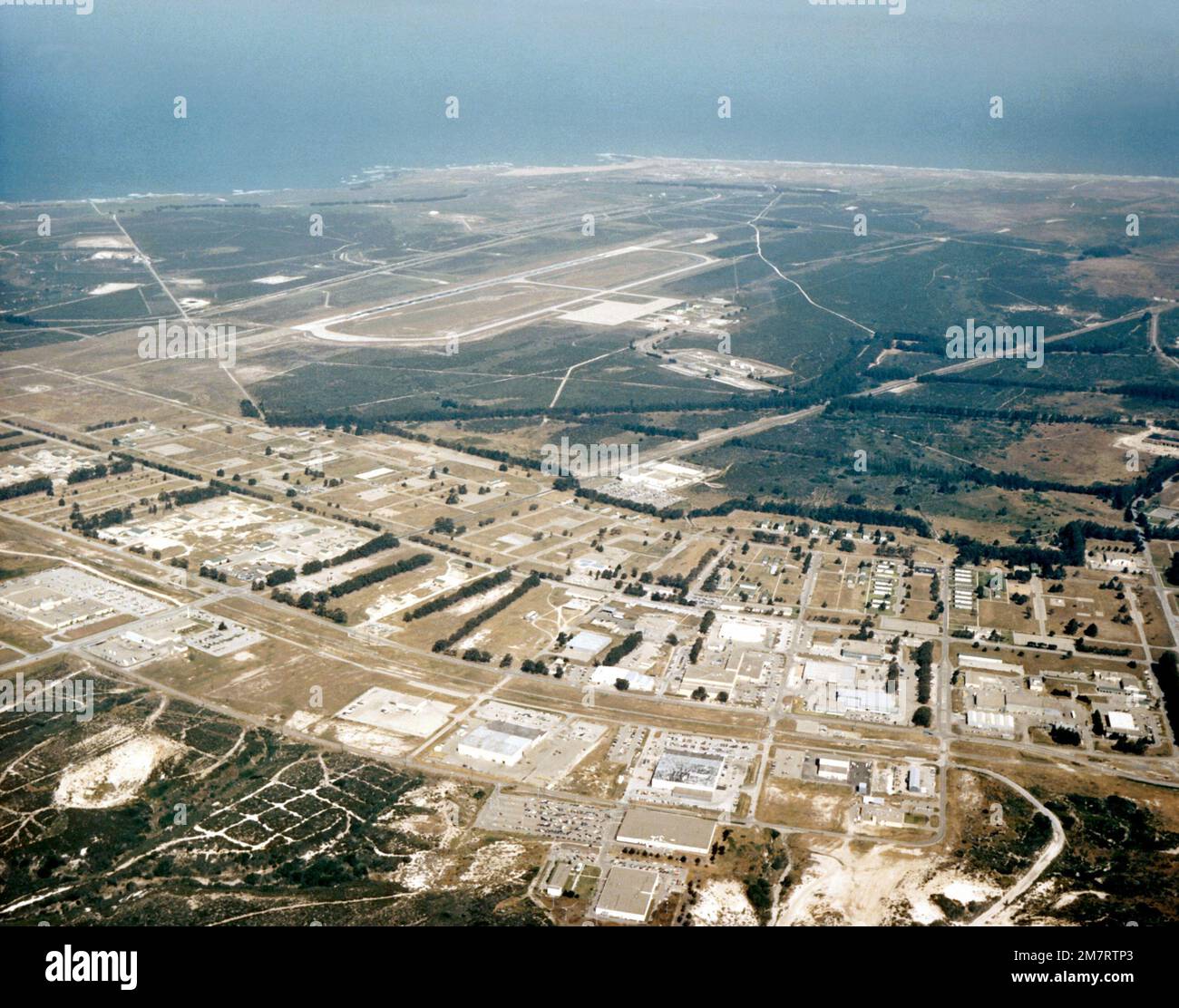 An aerial view of the base. Base: Vandenberg Air Force Base State: California (CA) Country ...