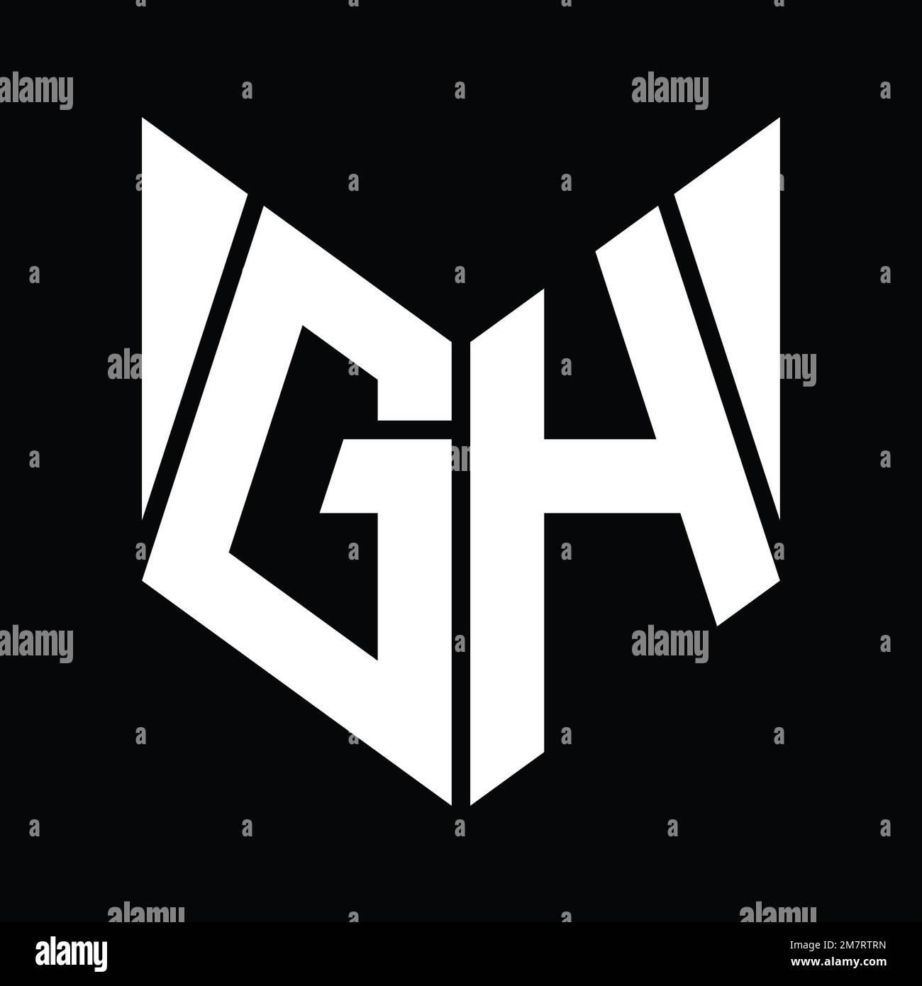 Gh logos hi-res stock photography and images - Alamy