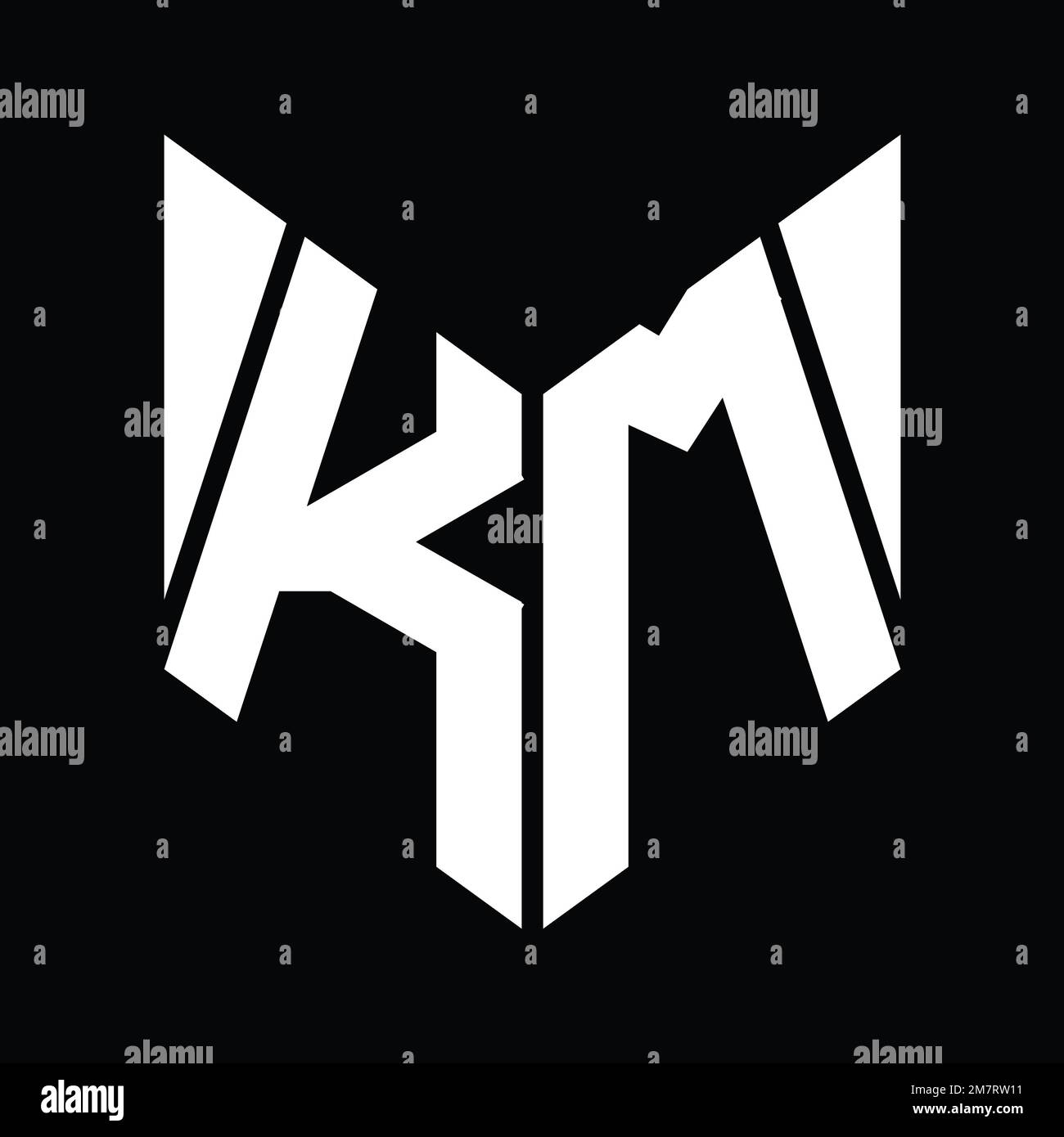 Km shape hi-res stock photography and images - Alamy