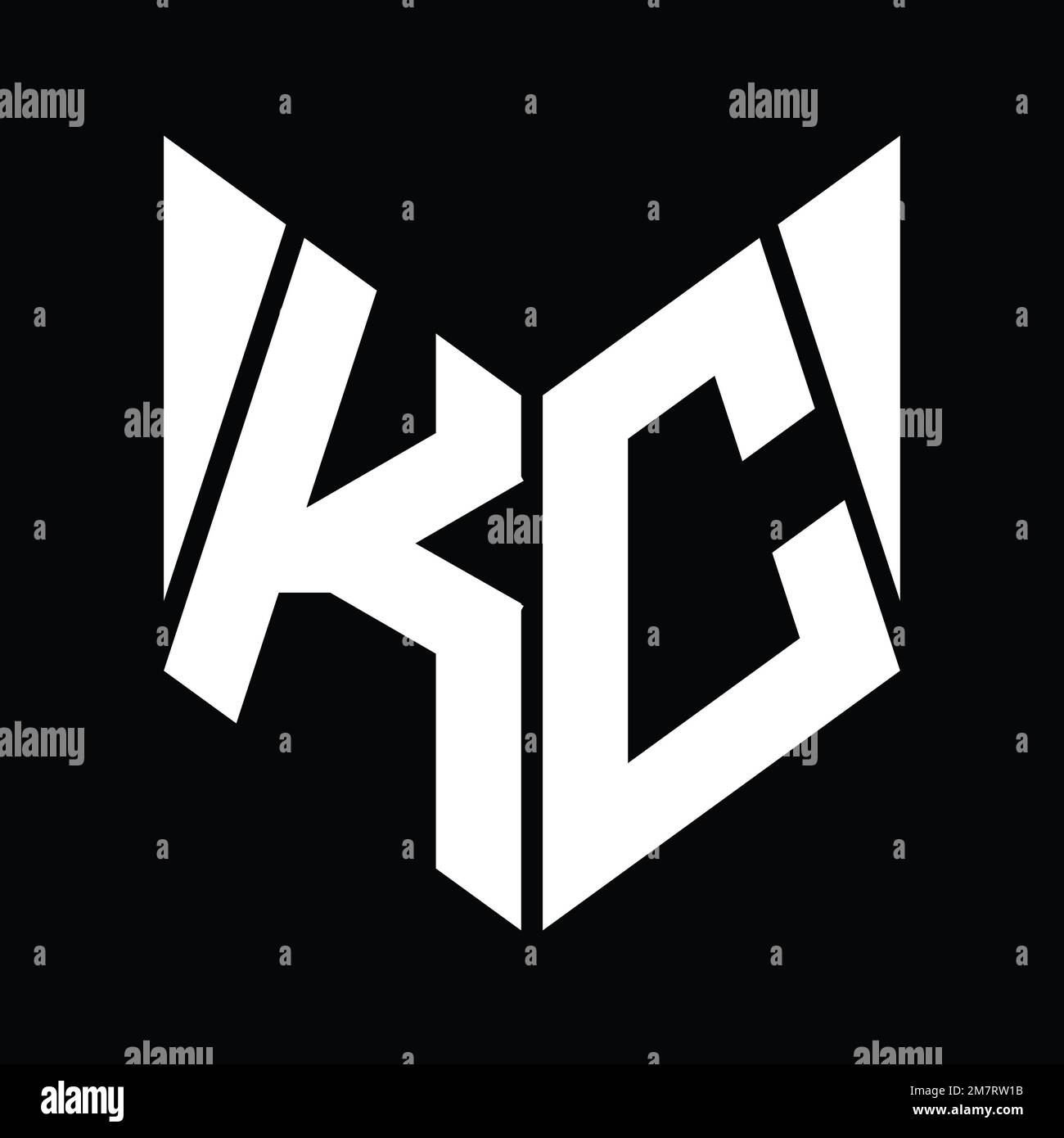 Initial kc hi-res stock photography and images - Alamy