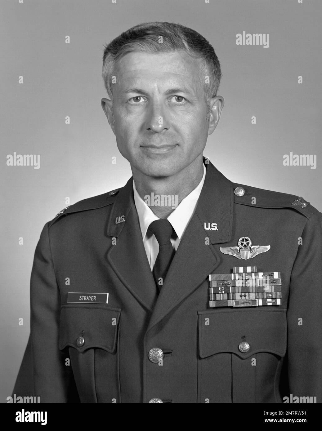COL Jay M. Strayer, USAF. Country: Unknown Stock Photo - Alamy